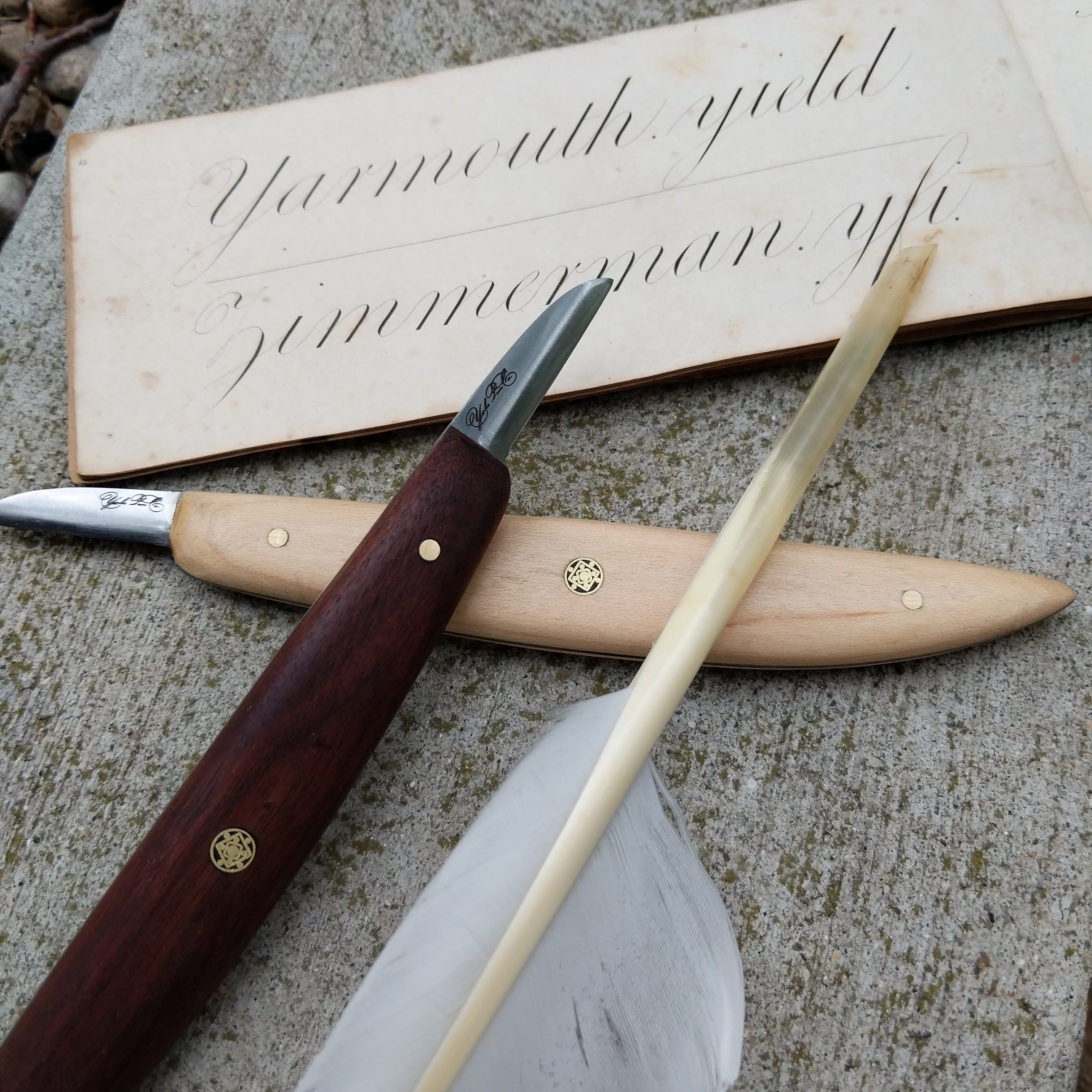 Quill Cutting Knife